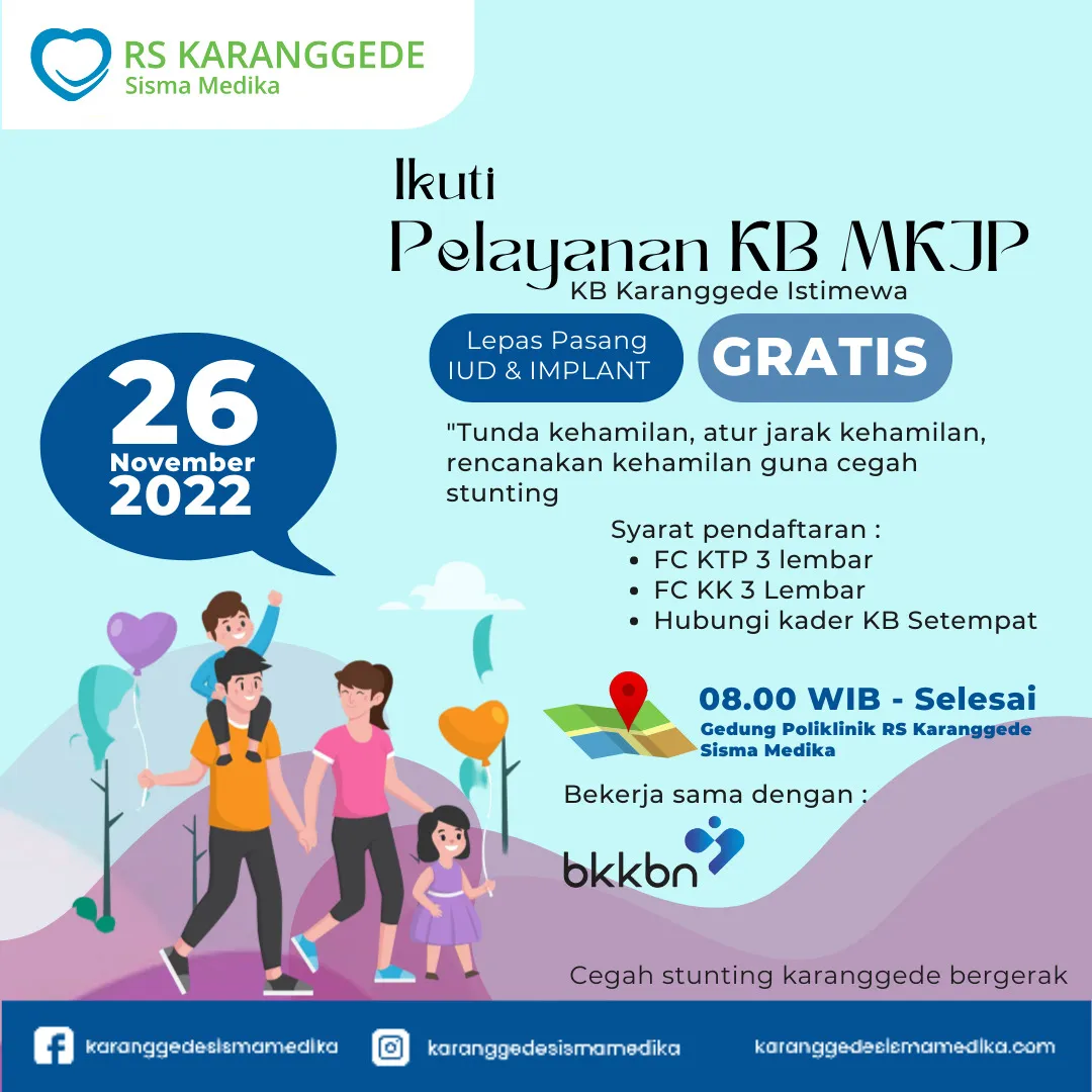 Ikuti Pelayanan KB MKJP (Metode Kontrasepsi Jangka Panjang)