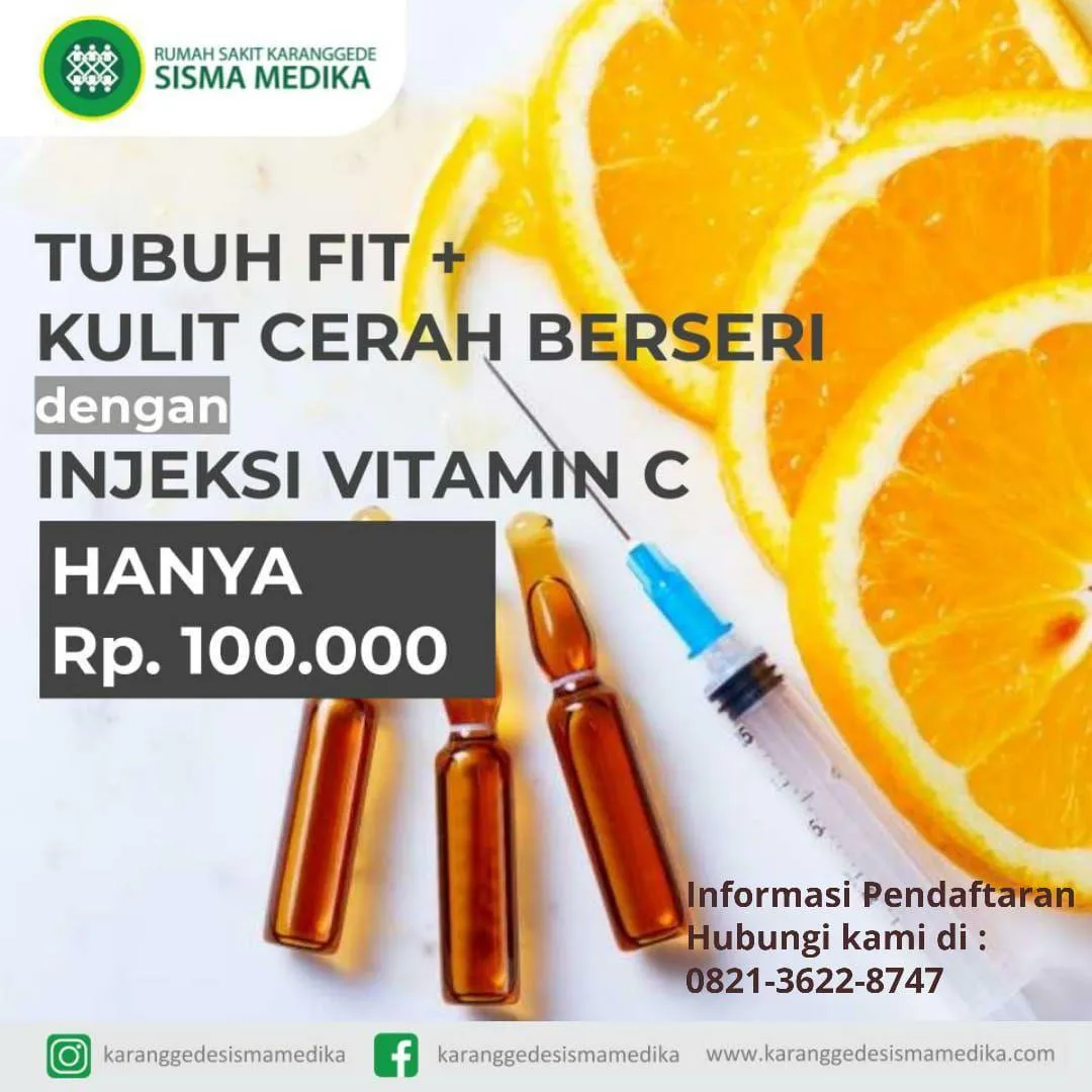Tubuh Fit dan Kulit Cerah Berseri dengan Injeksi Vitamin C - Rumah ...